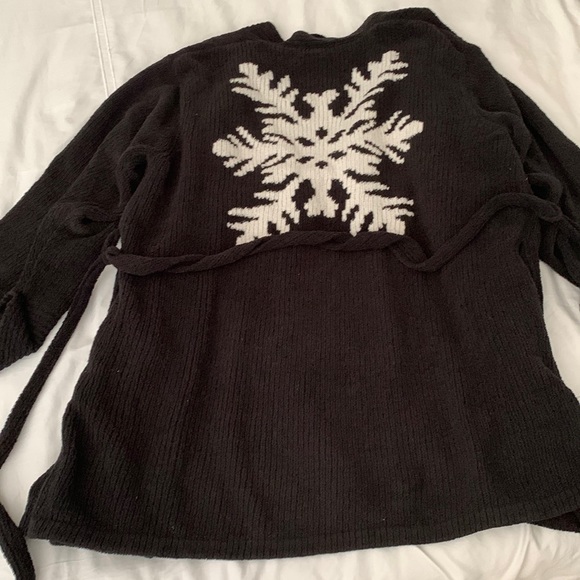 Victoria's Secret | Intimates & Sleepwear | Victorias Secret Cozy Black ...